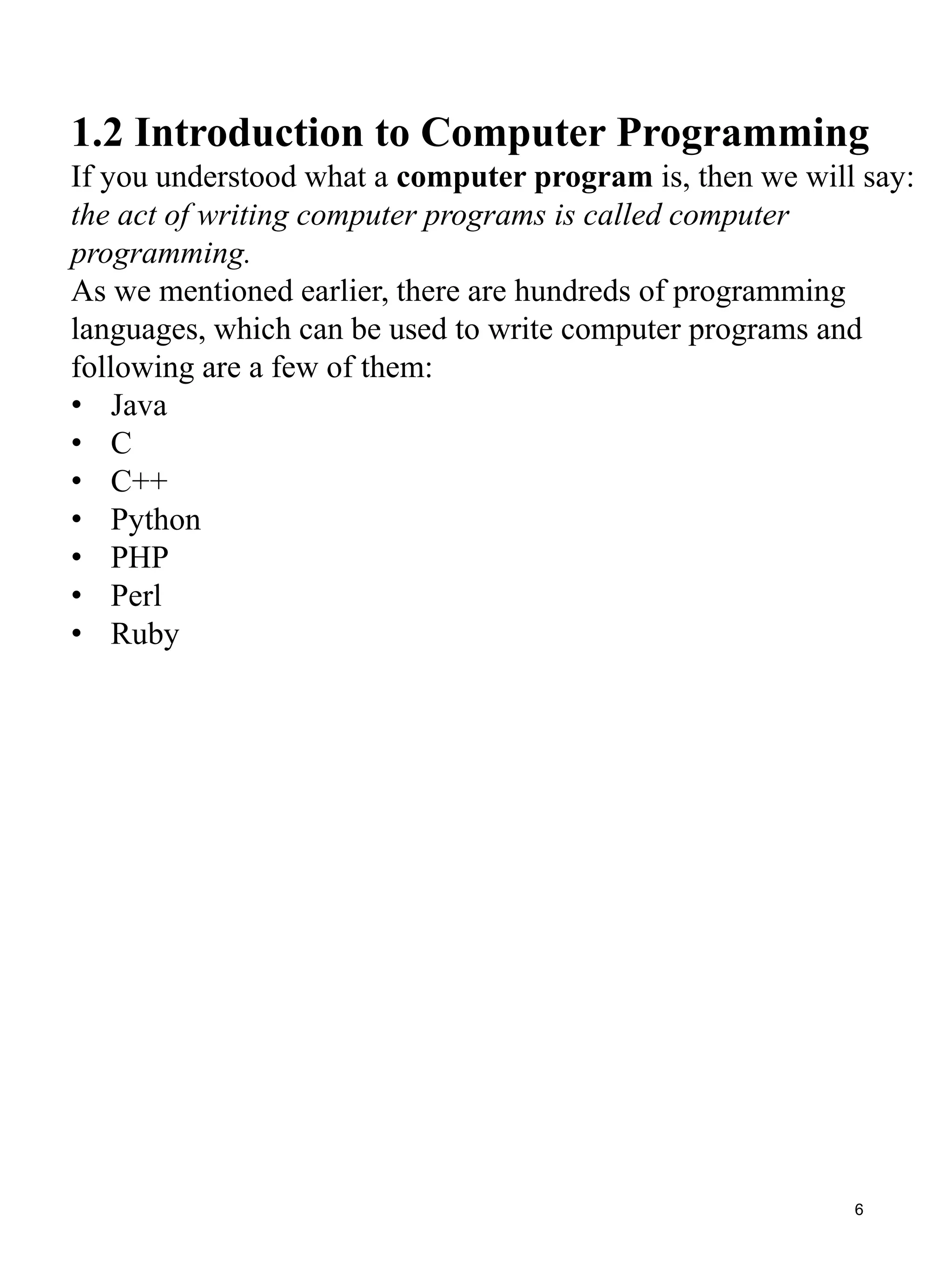 Computer programming | PDF