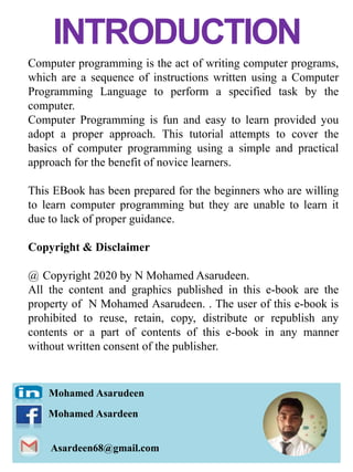 Computer programming | PPTX