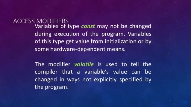 Computer programming - variables constants operators expressions and Computer programming - variables constants operators expressions and