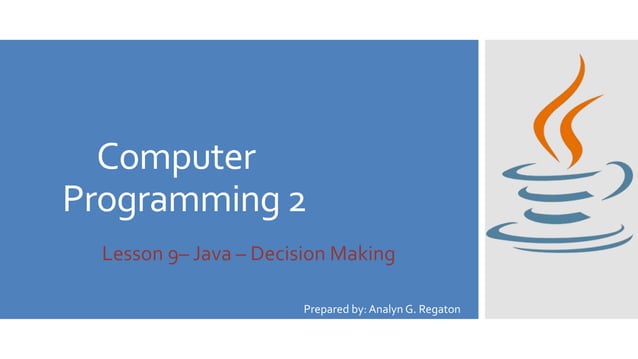Computer programming 2 Lesson 9 | PPT Computer programming 2 Lesson 9 | PPT
