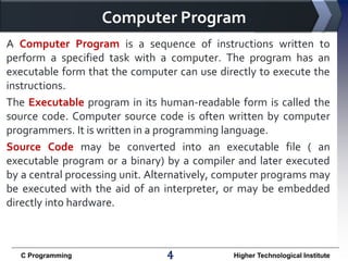 Computer programming all chapters
