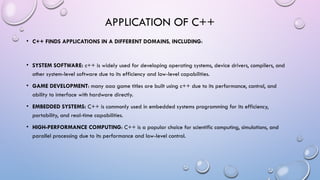 Computer programming I.pptx is a basic level for student who want learn ...