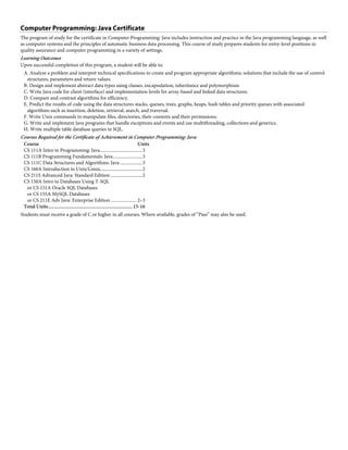 Computer programmingjavacertificate | PDF