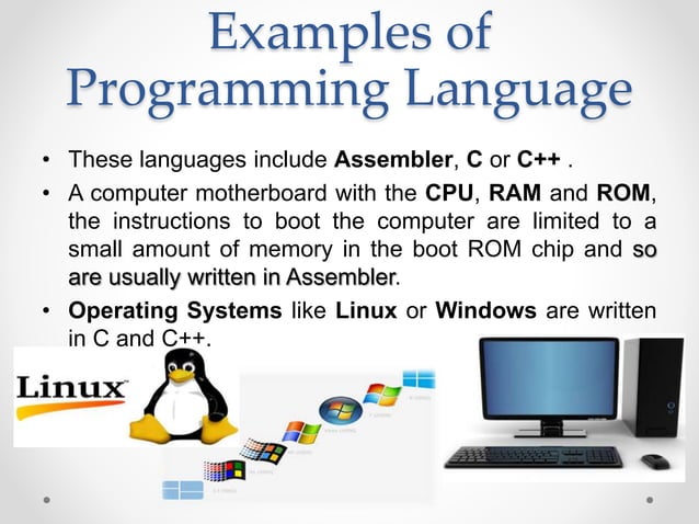 Computer Programming Language Concept | Ppt