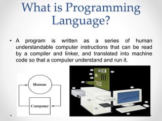 Computer programming language concept | PPT