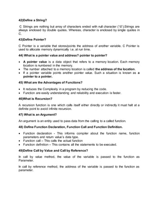 Computer programming questions | DOCX