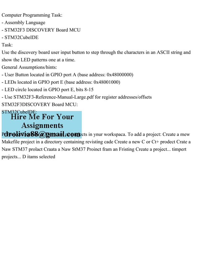 Computer Programming Task- Assembly Language- STM32F3 DISCOVERY.pdf