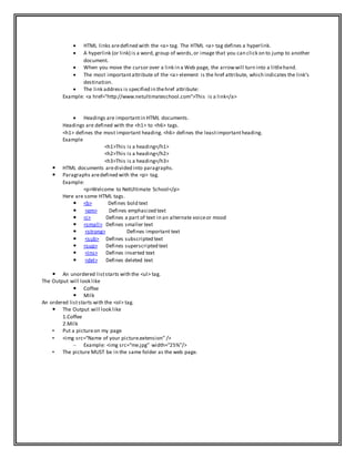 Computer project | DOCX | Web Design and HTML | Internet