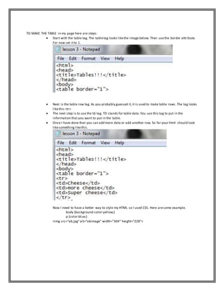 Computer project | DOCX | Web Design and HTML | Internet
