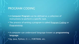 Computer 💻 Project Learn how to use BlueJ and more about java | PPT
