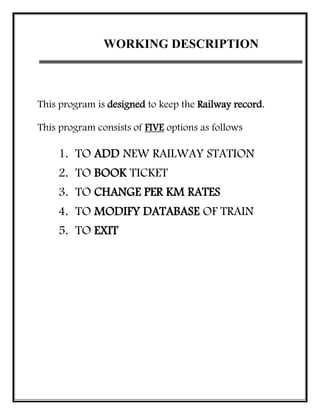 Computer project final for class 12 Students | PDF