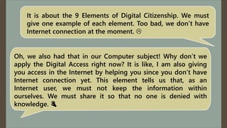 Elements of Digital Citizenship | PPTX