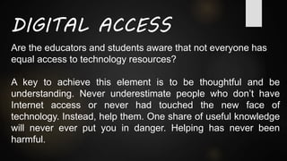Elements of Digital Citizenship | PPTX