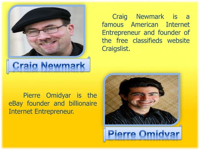 Famous Personalities in the field of Information Technology | PPTX