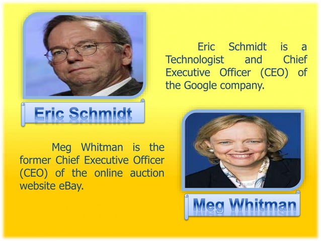 Famous Personalities in the field of Information Technology | PPTX