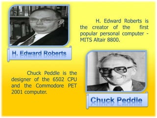 Famous Personalities in the field of Information Technology | PPTX