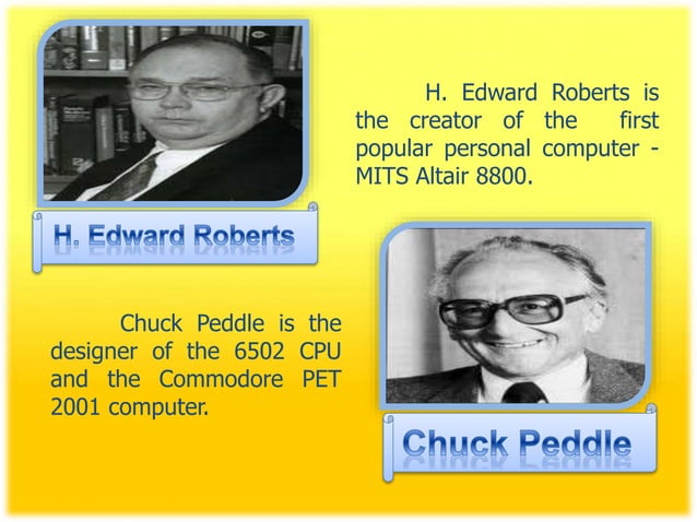 Famous Personalities in the field of Information Technology | PPTX