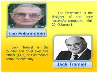 Famous Personalities in the field of Information Technology | PPTX