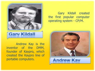 Famous Personalities in the field of Information Technology | PPTX