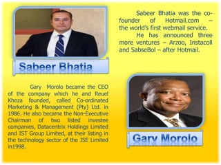 Famous Personalities in the field of Information Technology | PPTX