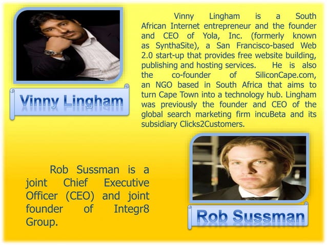 Famous Personalities in the field of Information Technology | PPTX