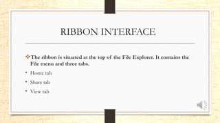 More on MS Windows 10 | PPTX