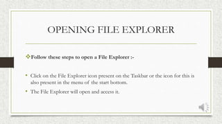 More on MS Windows 10 | PPTX