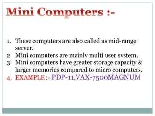 DIGITAL COMPUTERS | PPTX
