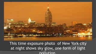 Computer project on light pollution | PPT