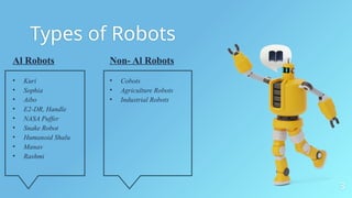 Computer project for ai and non ai robot | PPTX