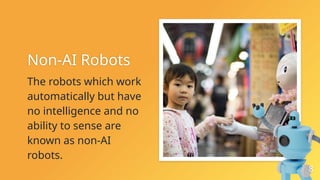 Computer project for ai and non ai robot | PPTX