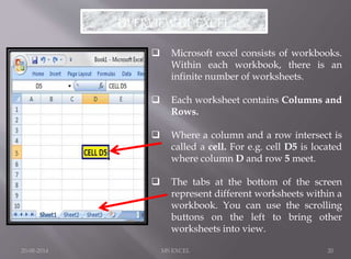 presentation on excel and word | PPTX | Desktop Publishing | Computer Software and Applications
