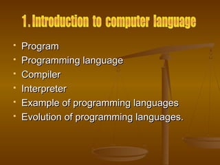 Computer project work [viii]2008 09 | PPT