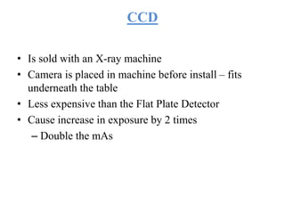 Computer radiography and digital radiography | PPTX
