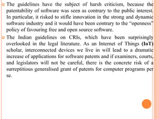 Computer related innovation issues in india | PPTX