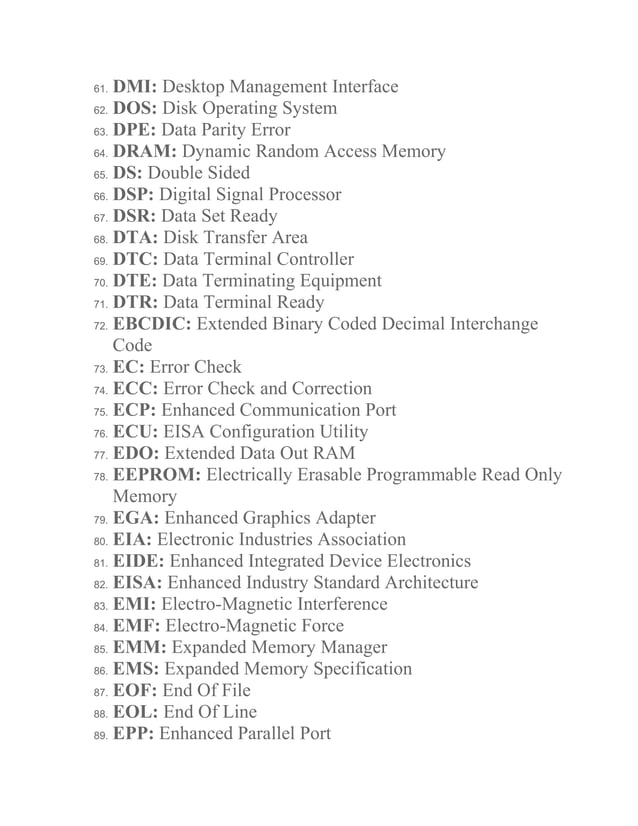 Computer relative short from.... | PDF | Data Storage and Warehousing ...