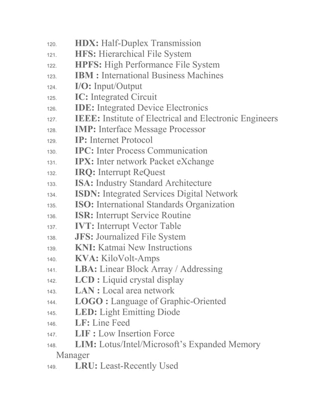 Computer relative short from.... | PDF | Data Storage and Warehousing ...