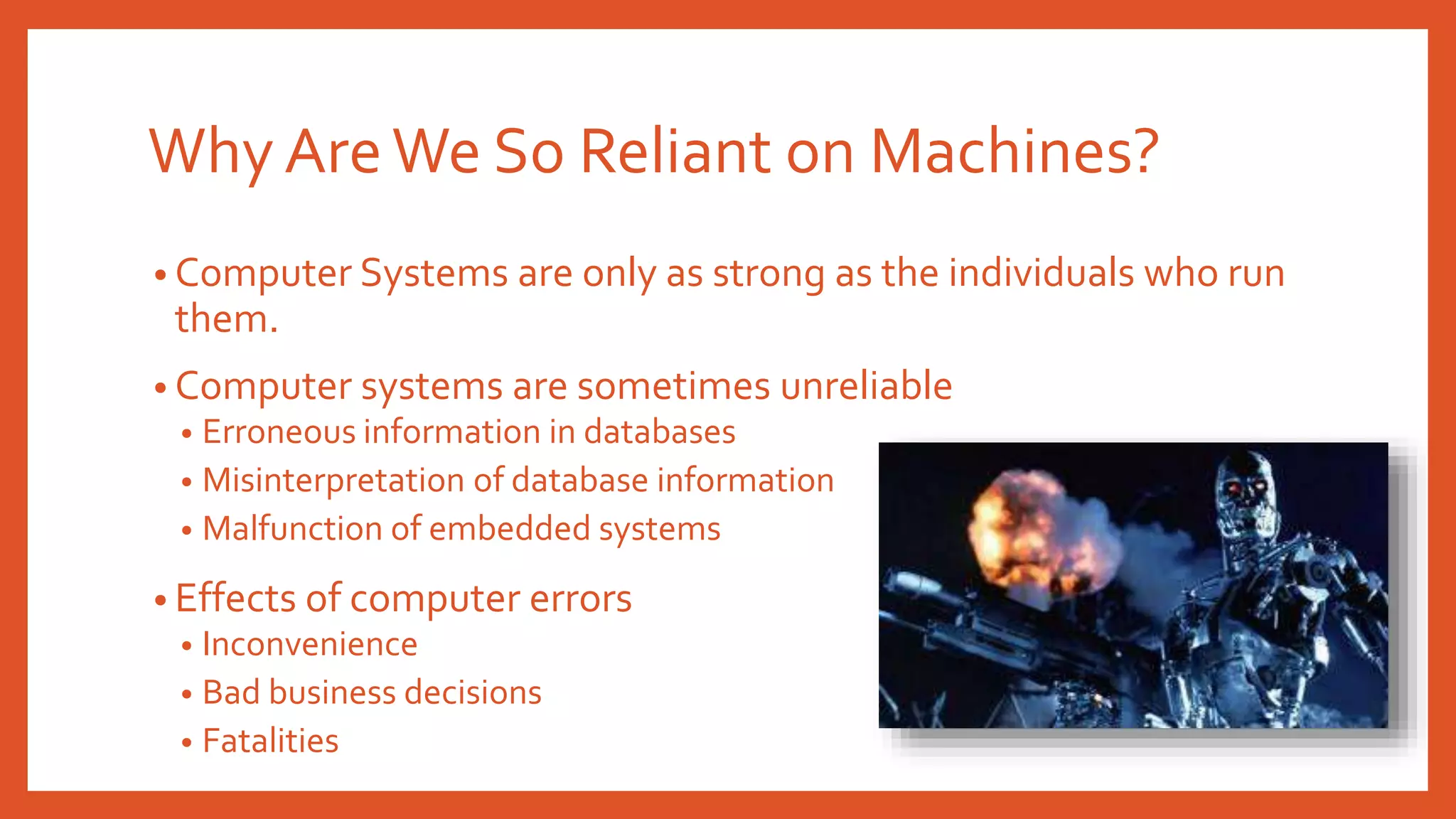 Computer Reliability | PPT