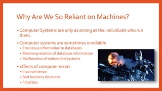 Computer Reliability | PPT