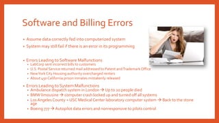 Computer Reliability