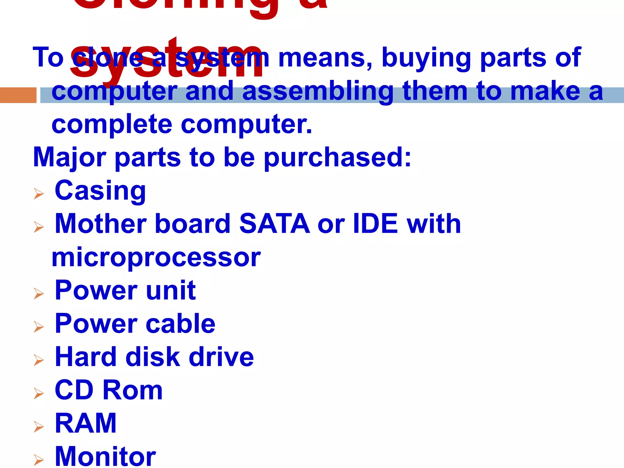 Computer repair and maintenance | PPSX