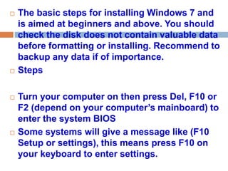 Computer repair and maintenance | PPSX