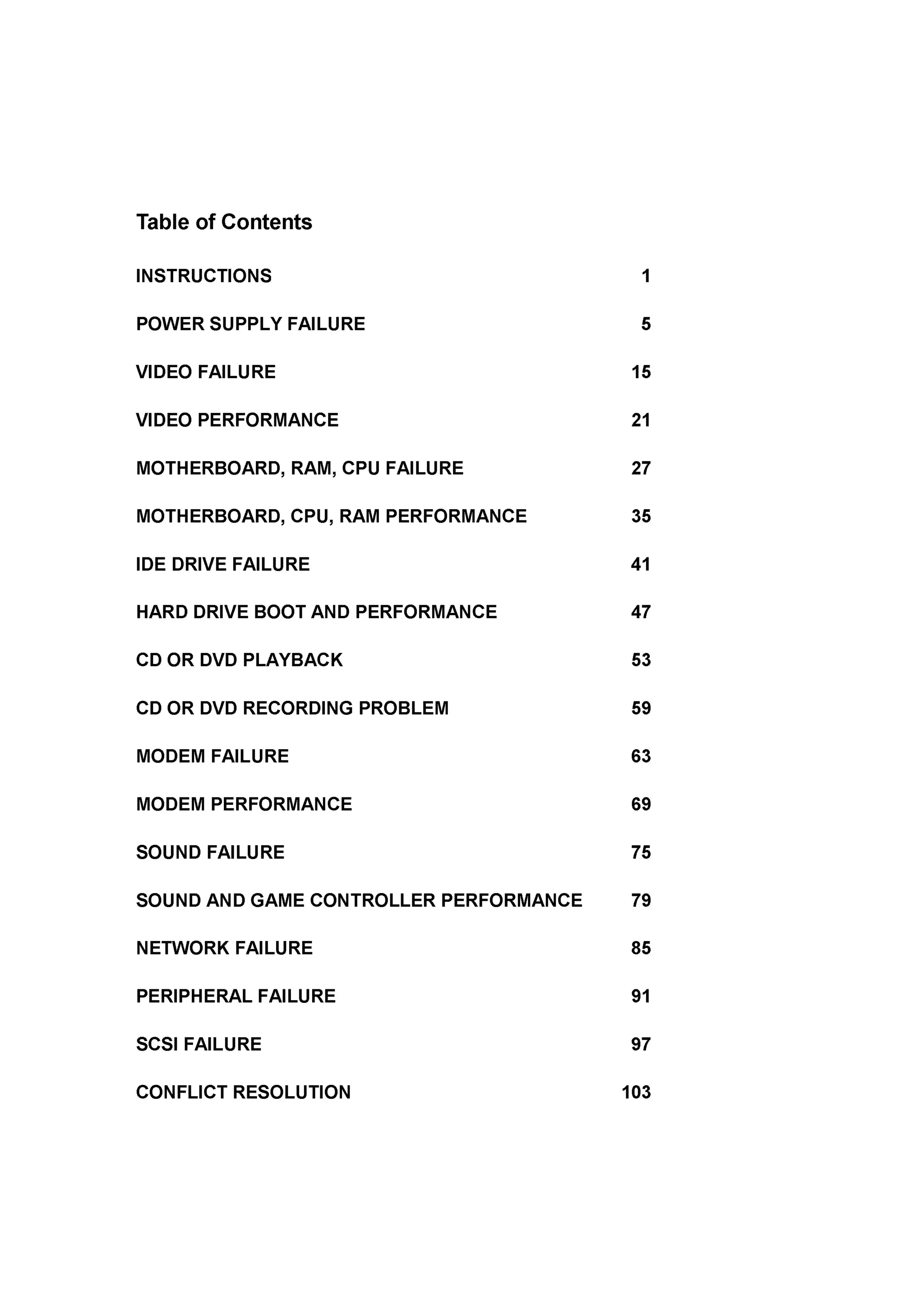 Computer repair with_diagnostic_flowcharts | PDF