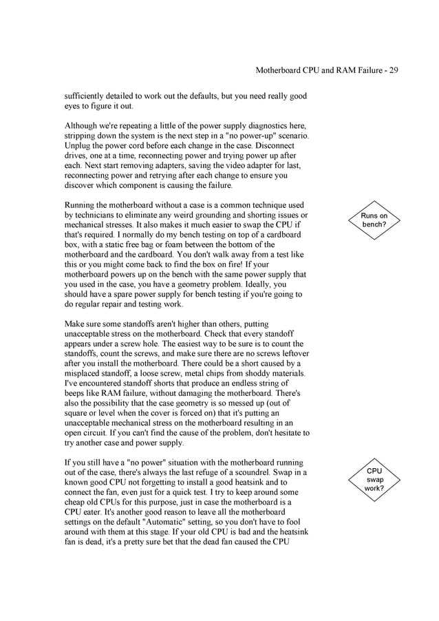 Computer repair with_diagnostic_flowcharts | PDF