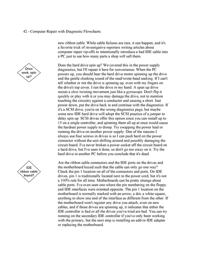 Computer repair with_diagnostic_flowcharts | PDF