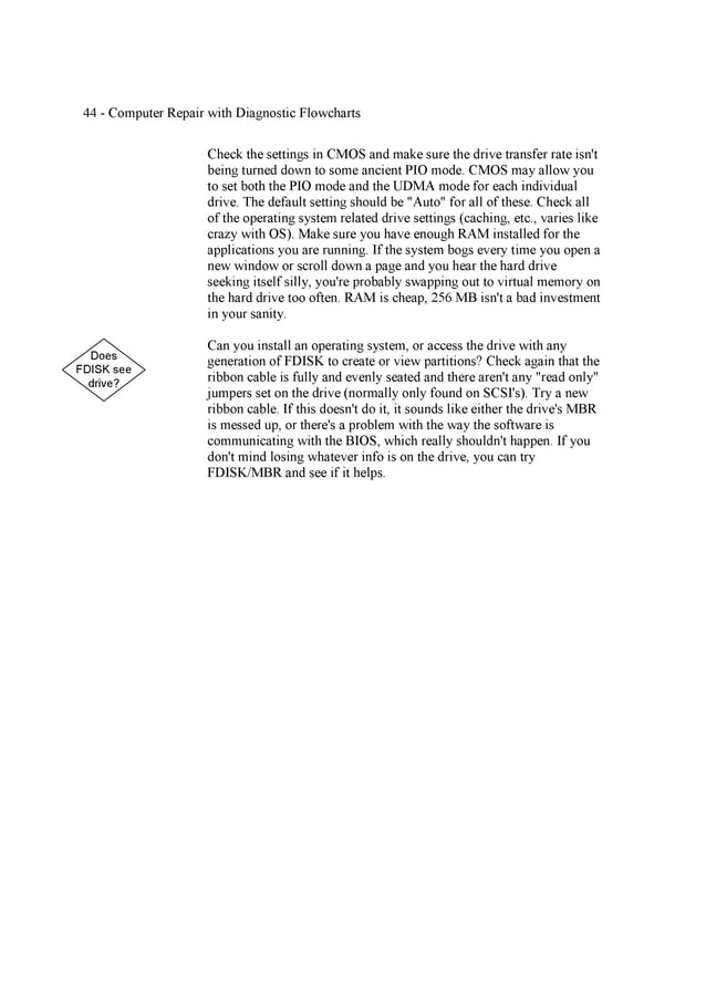 Computer repair with_diagnostic_flowcharts | PDF