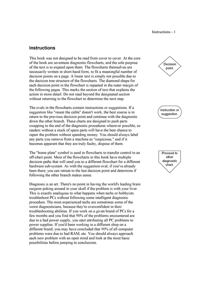Computer repair with_diagnostic_flowcharts | PDF