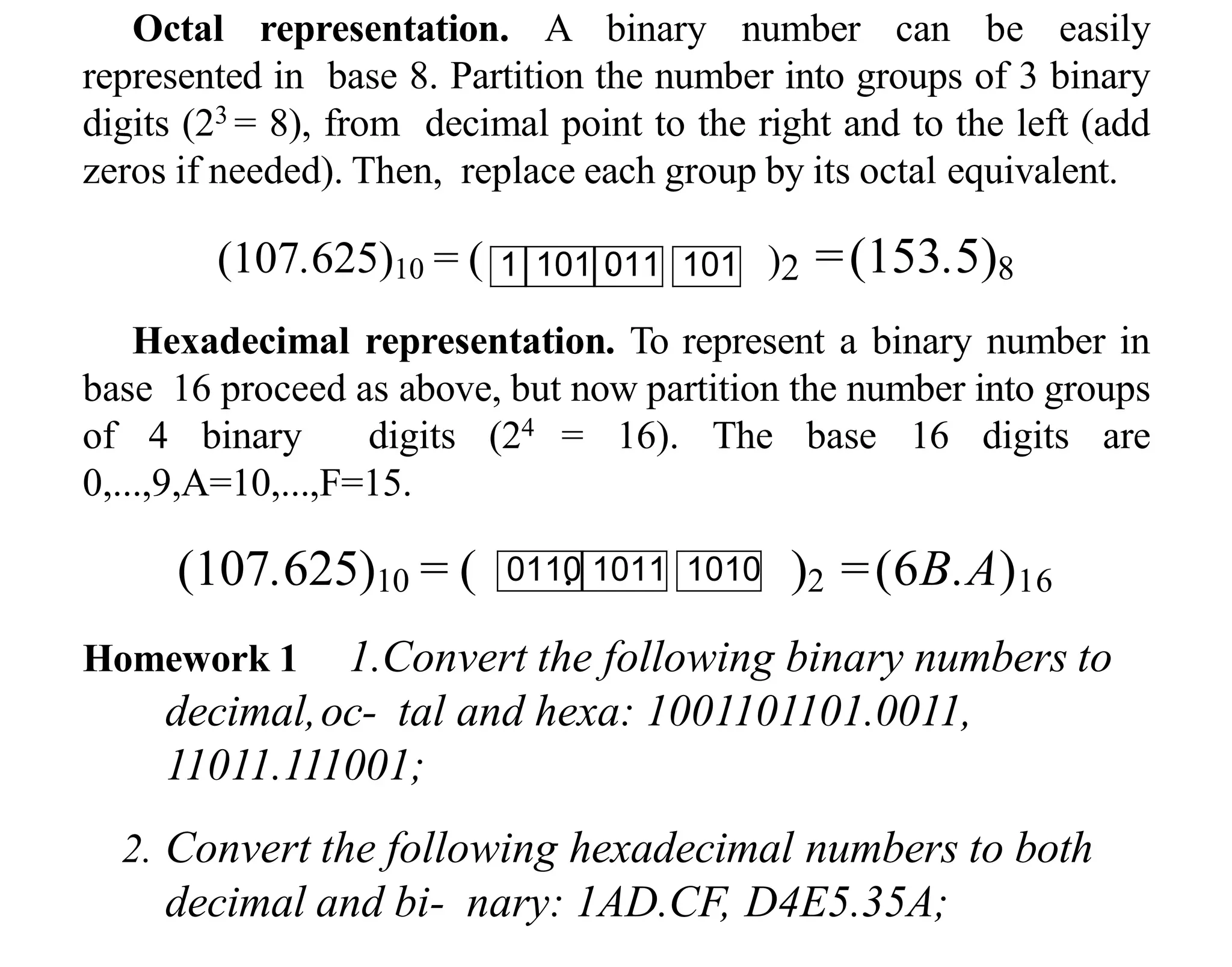 Computer Representation of Numbers and.pptx | Computing | Technology & Computing