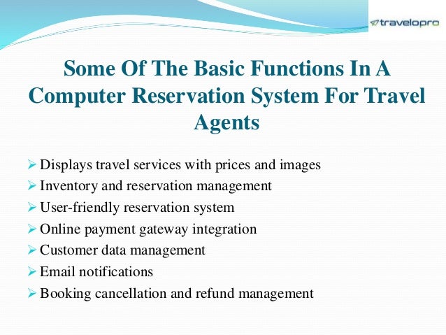 Computer Reservation System For Travel Agents.pptx