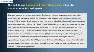 Computer Reservation System For Travel Agents | PDF